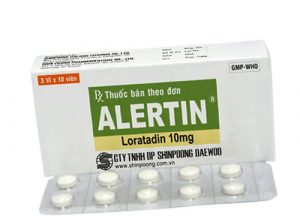 Thuốc alertin 10mg là thuốc gì? có tác dụng gì? giá bao nhiêu tiền?