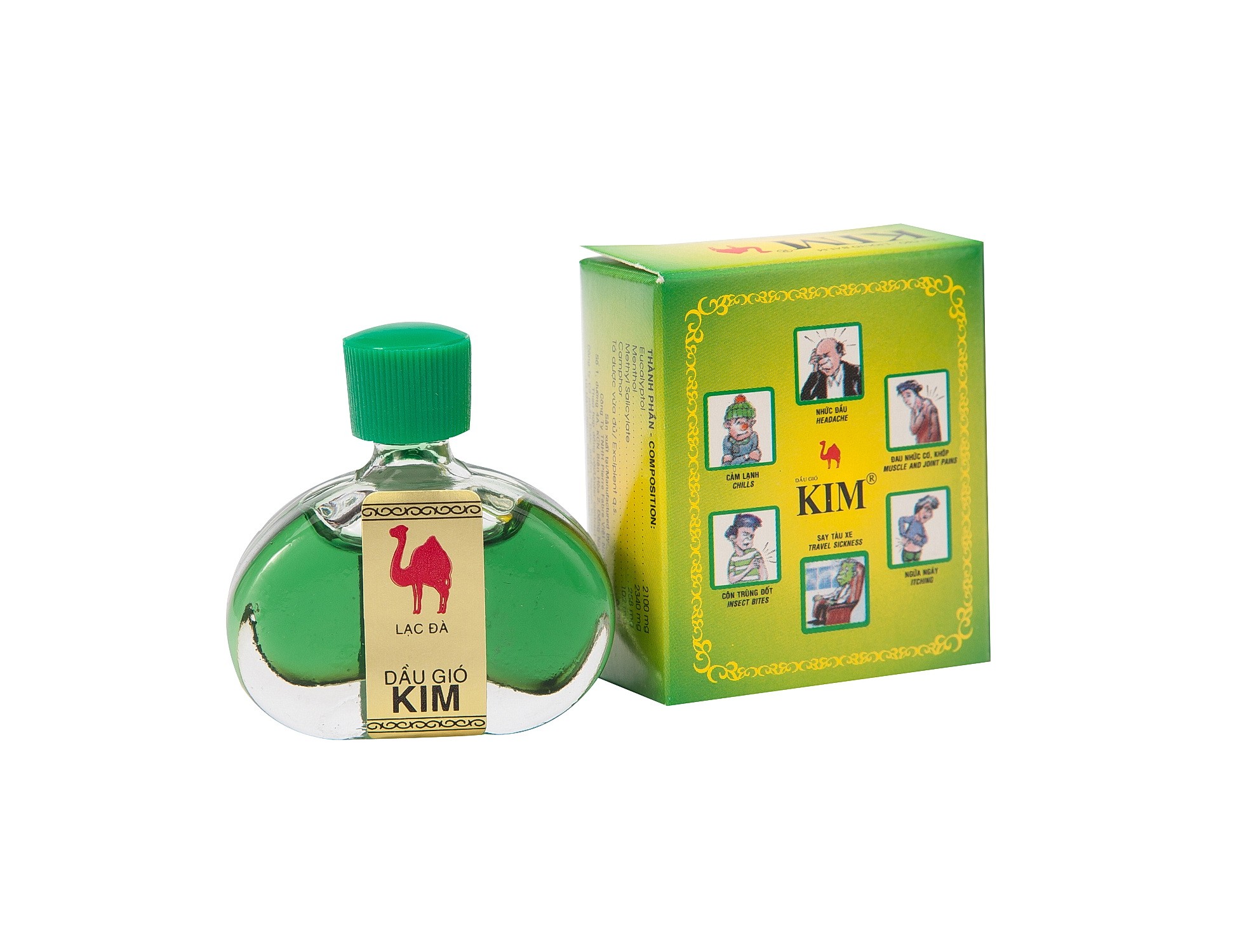 Dầu gió lạc đà 6ml là thuốc gì? có tác dụng gì? giá bao nhiêu tiền?