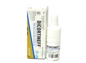 Thuốc dicortineff 5ml là thuốc gì? có tác dụng gì? giá bao nhiêu tiền?
