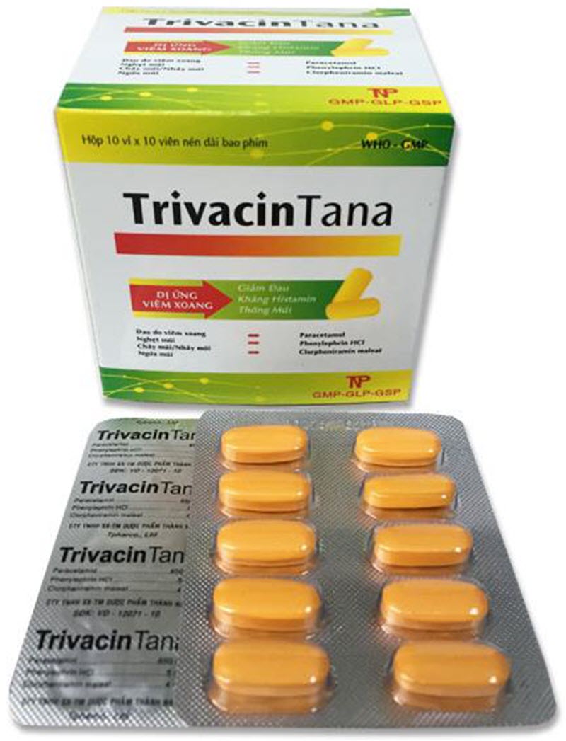 Thuốc trivacintana là thuốc gì? có tác dụng gì? giá bao nhiêu tiền?