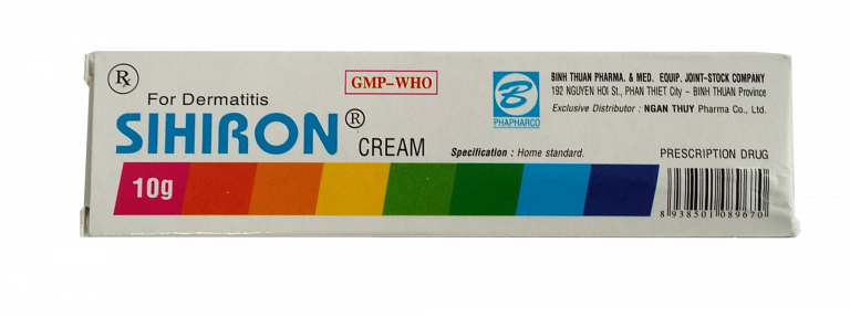 Thuốc sihiron cream là thuốc gì? có tác dụng gì? giá bao nhiêu tiền?