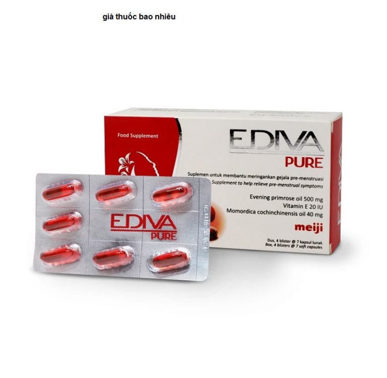 Thuốc ediva pure là thuốc gì? có tác dụng gì? giá bao nhiêu tiền?