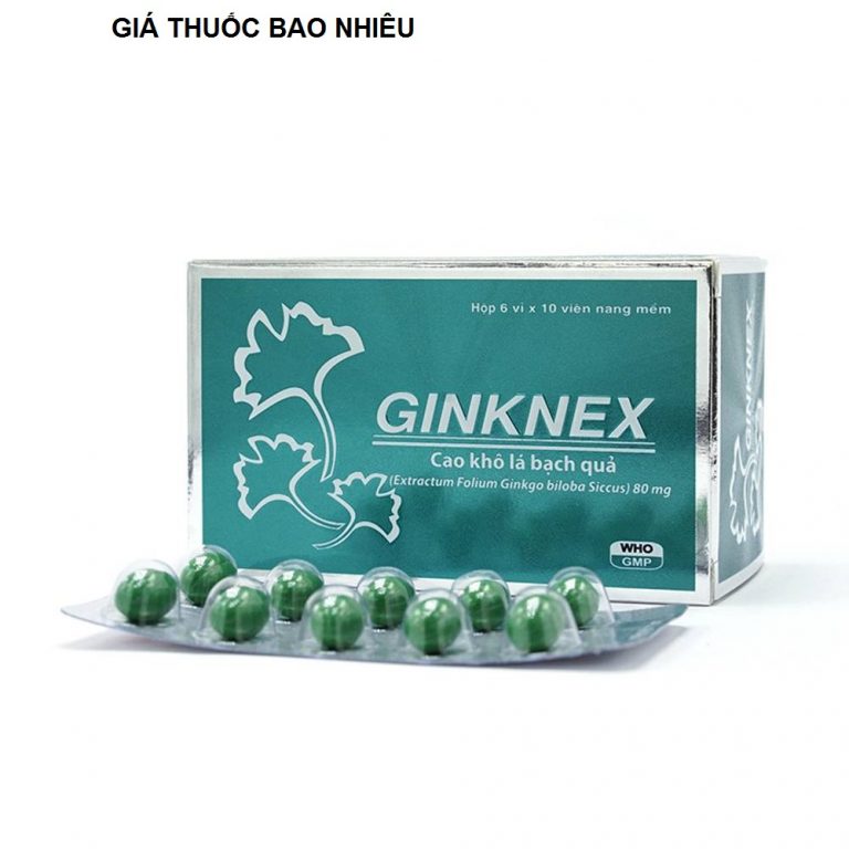Thuốc ginknex 80 là thuốc gì? có tác dụng gì? giá bao nhiêu tiền?