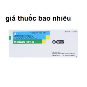 Thuốc Mosad MT 5 là thuốc gì? có tác dụng gì? giá bao nhiêu tiền?
