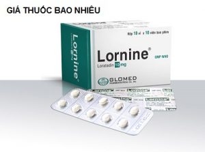 Thuốc lornine 10 là thuốc gì? có tác dụng gì? giá bao nhiêu tiền?