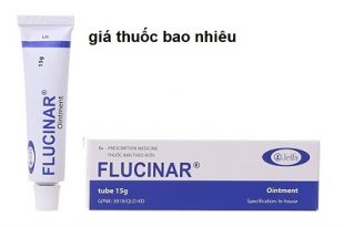 Thuốc flucinar 15g là thuốc gì? có tác dụng gì? giá bao nhiêu tiền?