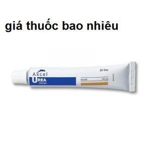 Axcel urea cream 20g là thuốc gì? có tác dụng gì? giá bao nhiêu tiền?