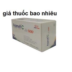Thuốc franvit c 500 là thuốc gì? có tác dụng gì? giá bao nhiêu tiền?