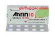 Thuốc atirin 10 là thuốc gì? có tác dụng gì? giá bao nhiêu tiền?